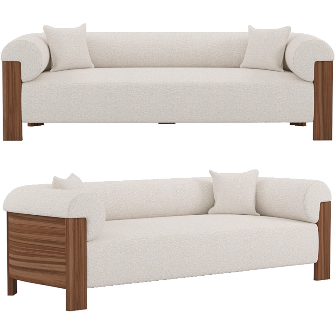 Eldon Three Seater Sofa Model - TurboSquid 2050309