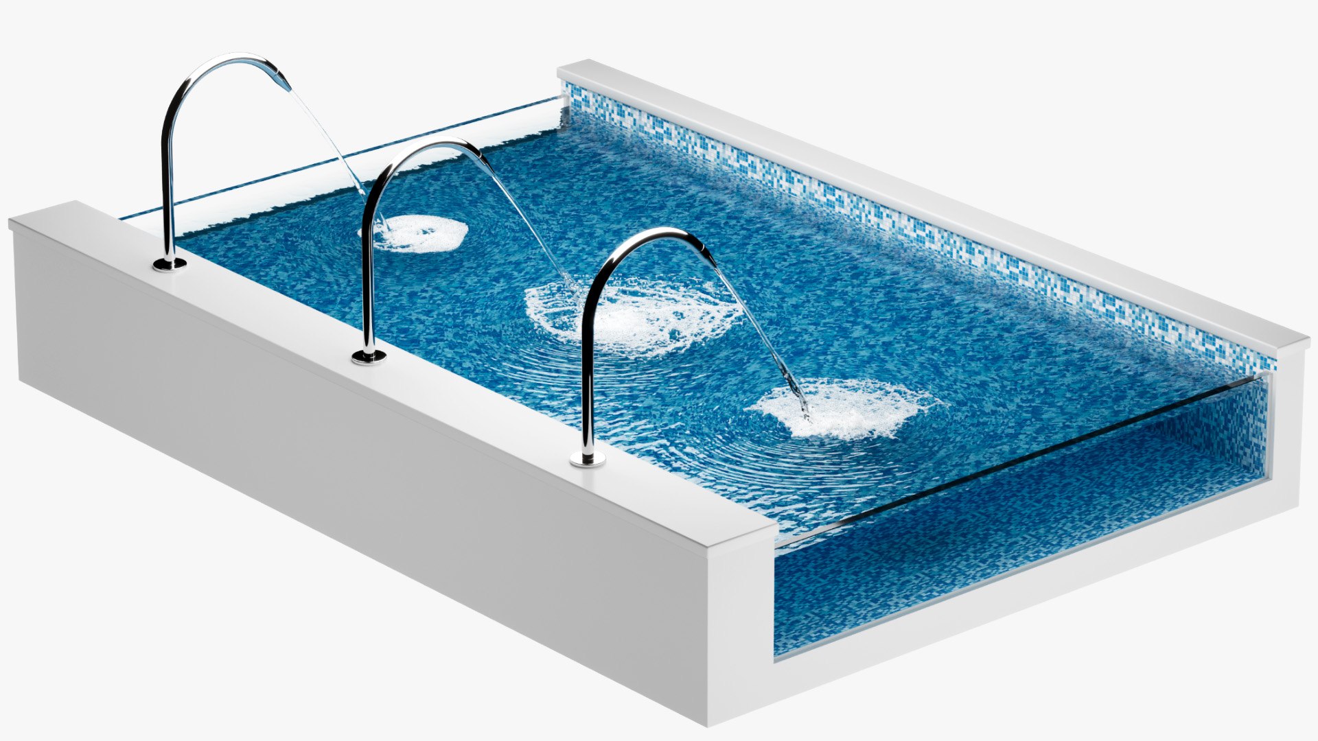 3D Pool Jet Generator 1 Arched Model - TurboSquid 2436689