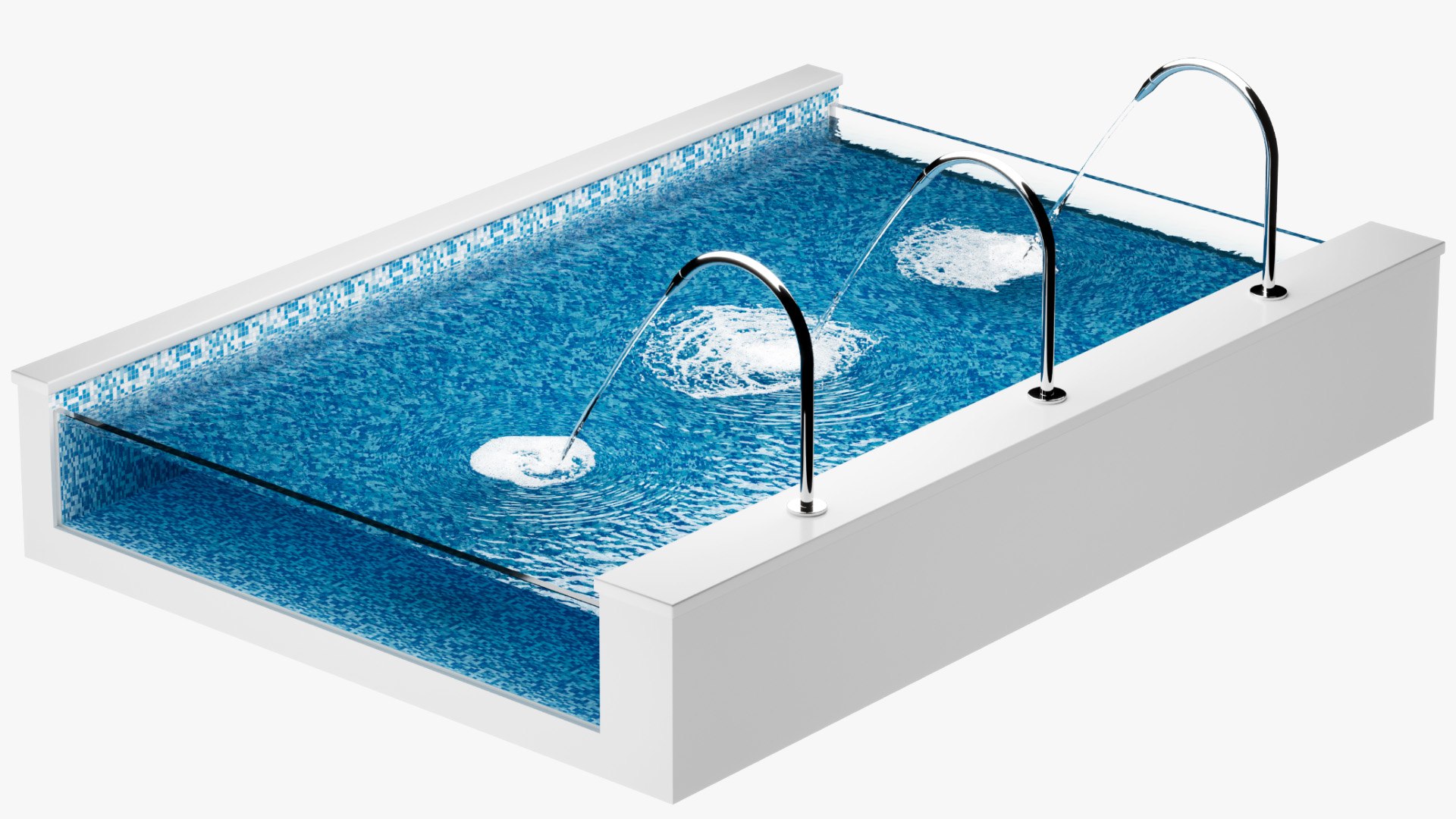 3D Pool Jet Generator 1 Arched Model - TurboSquid 2436689