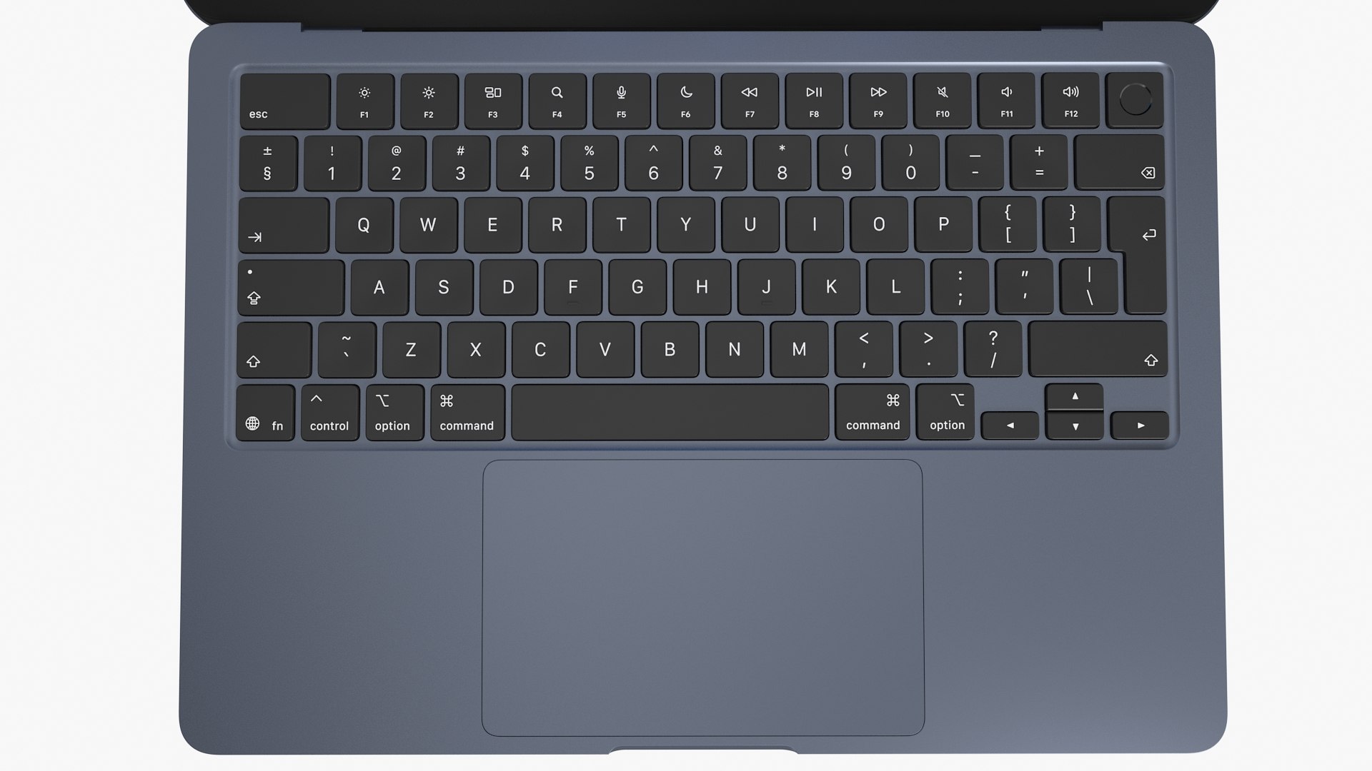 Apple MacBook Air 13 M4 2025 Midnight Rigged 3D - TurboSquid 2382028
