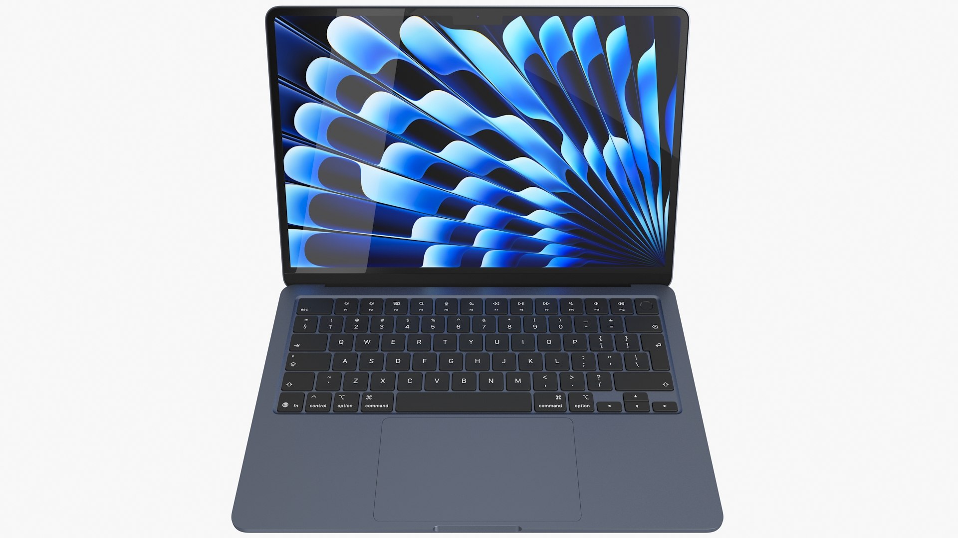 Apple MacBook Air 13 M4 2025 Midnight Rigged 3D - TurboSquid 2382028