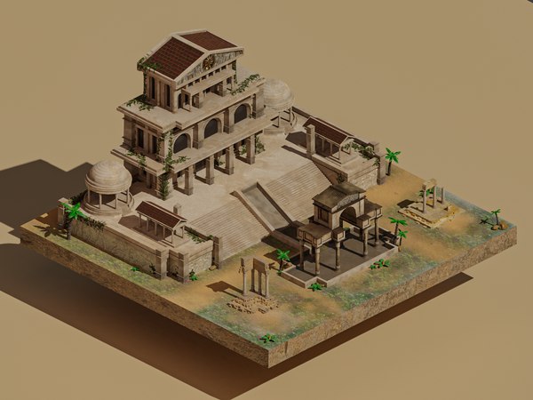Archaeology 3d Models For Download Turbosquid