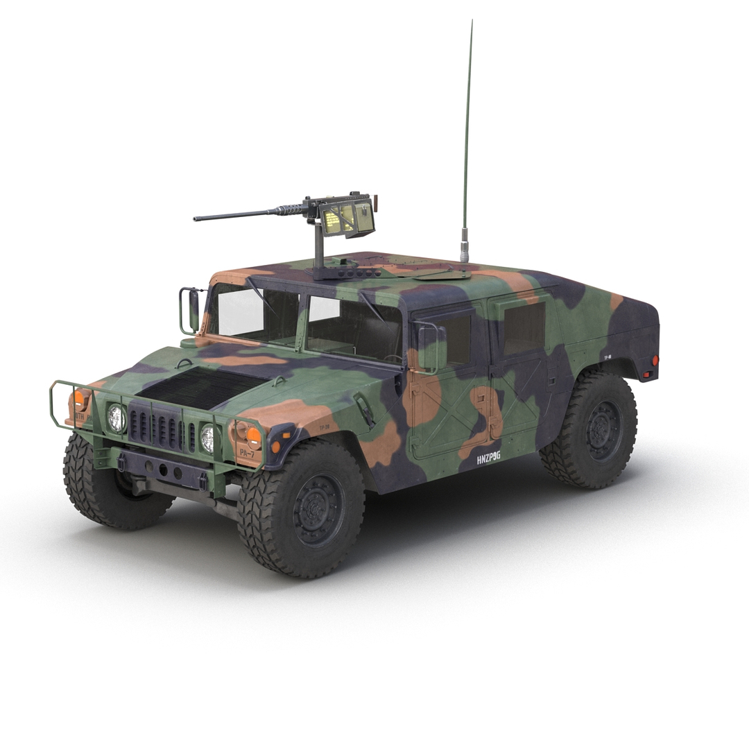 Hmmwv m998 humvee 3D model - TurboSquid 1205374