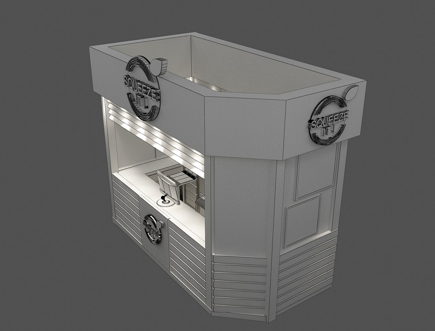 Exhibitions Booth Model - TurboSquid 1679155