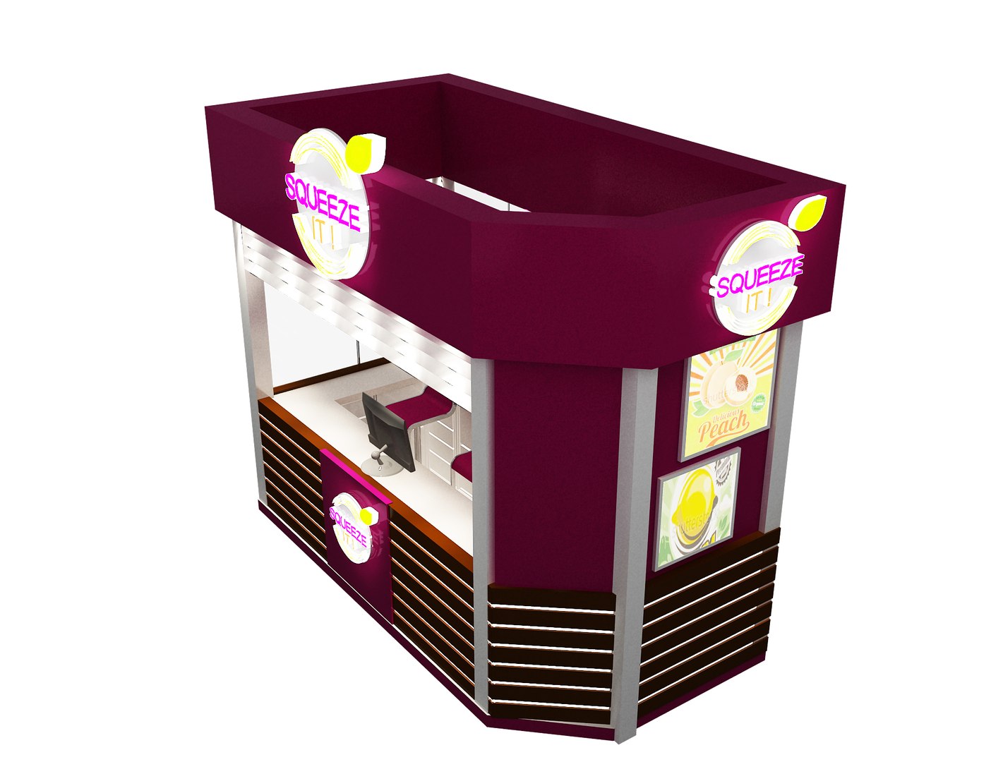Exhibitions Booth Model - TurboSquid 1679155