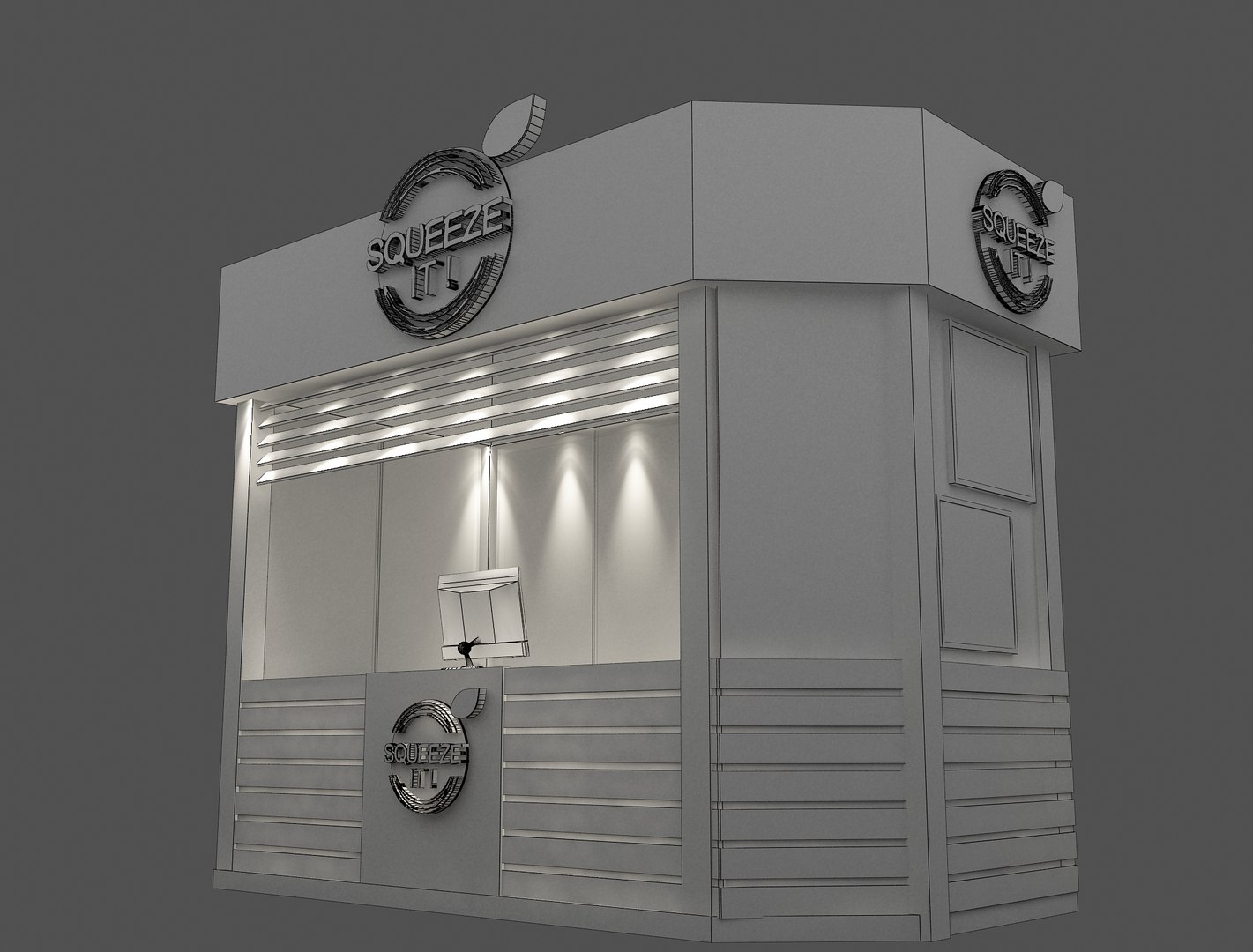 Exhibitions Booth Model - TurboSquid 1679155