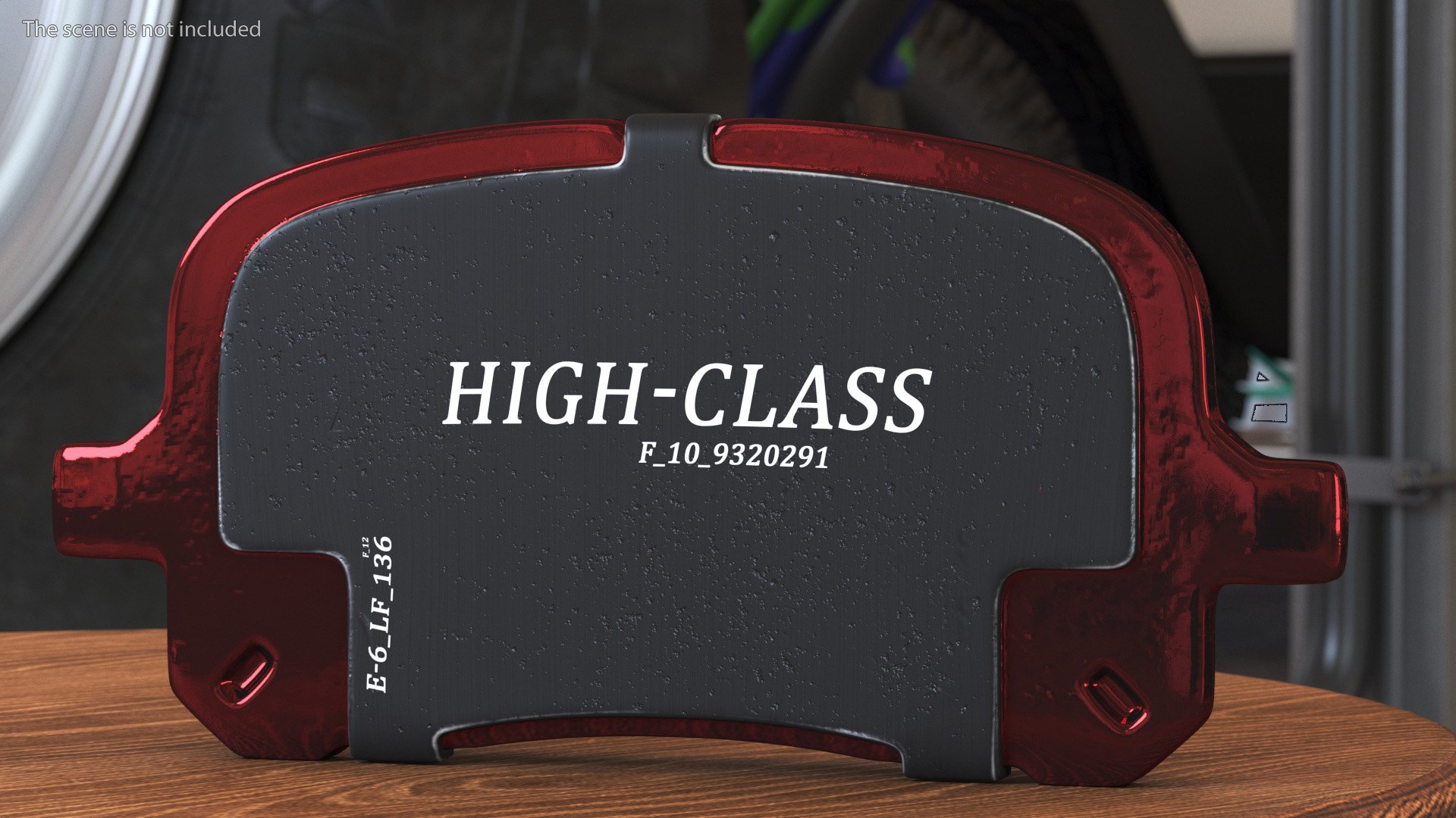 3D Model Brake Pads - TurboSquid 2045817