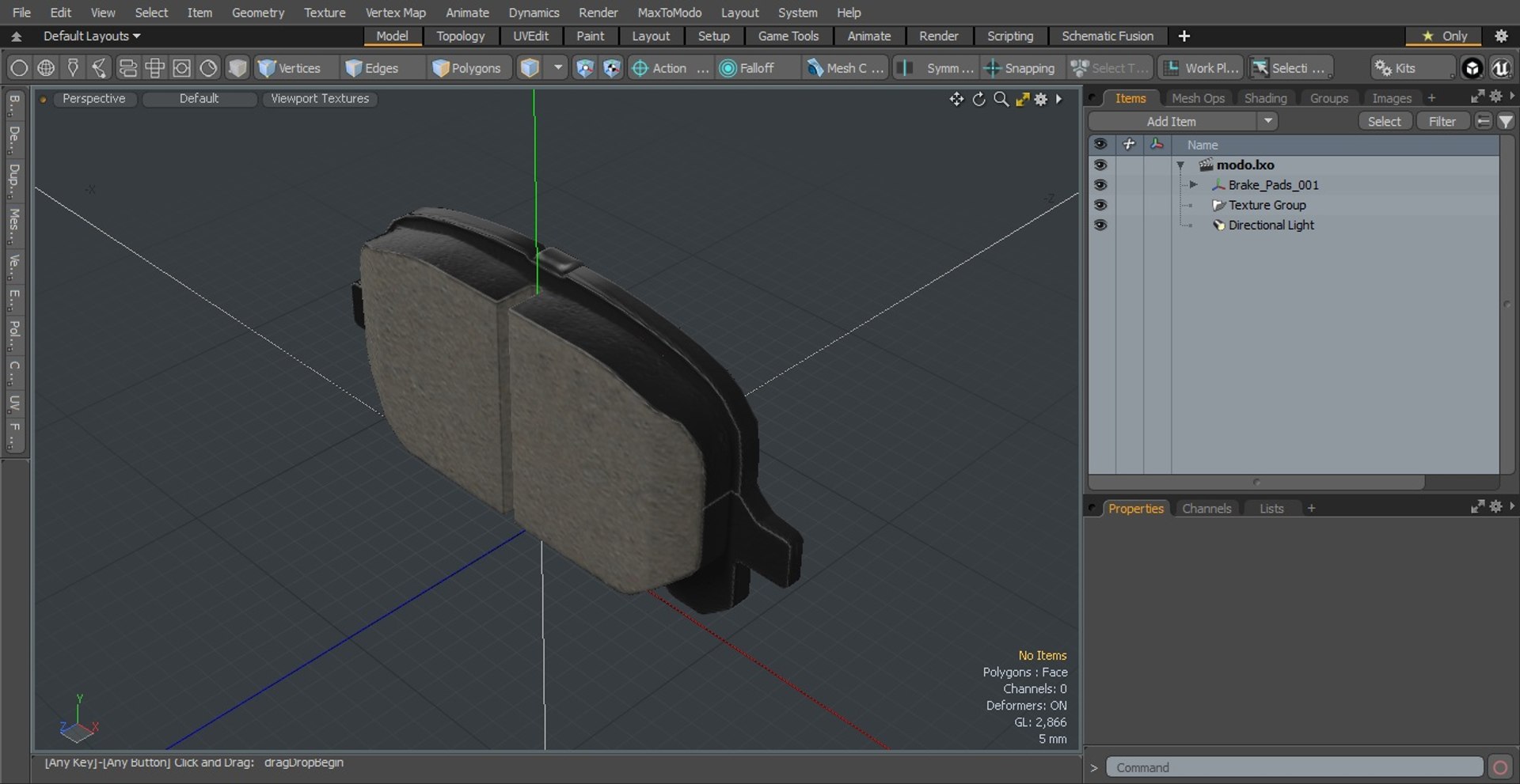 3D Model Brake Pads - TurboSquid 2045817
