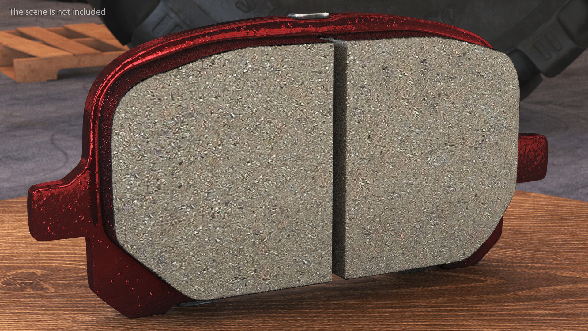 3D Model Brake Pads - TurboSquid 2045817
