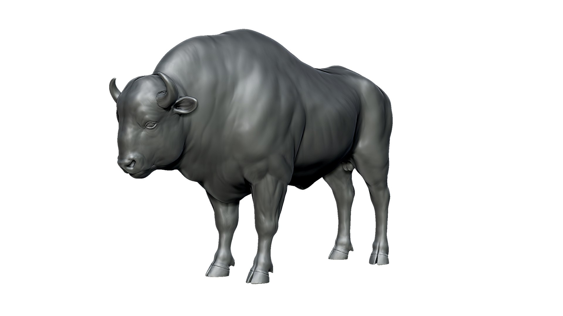 3D Model Bison - TurboSquid 2278216