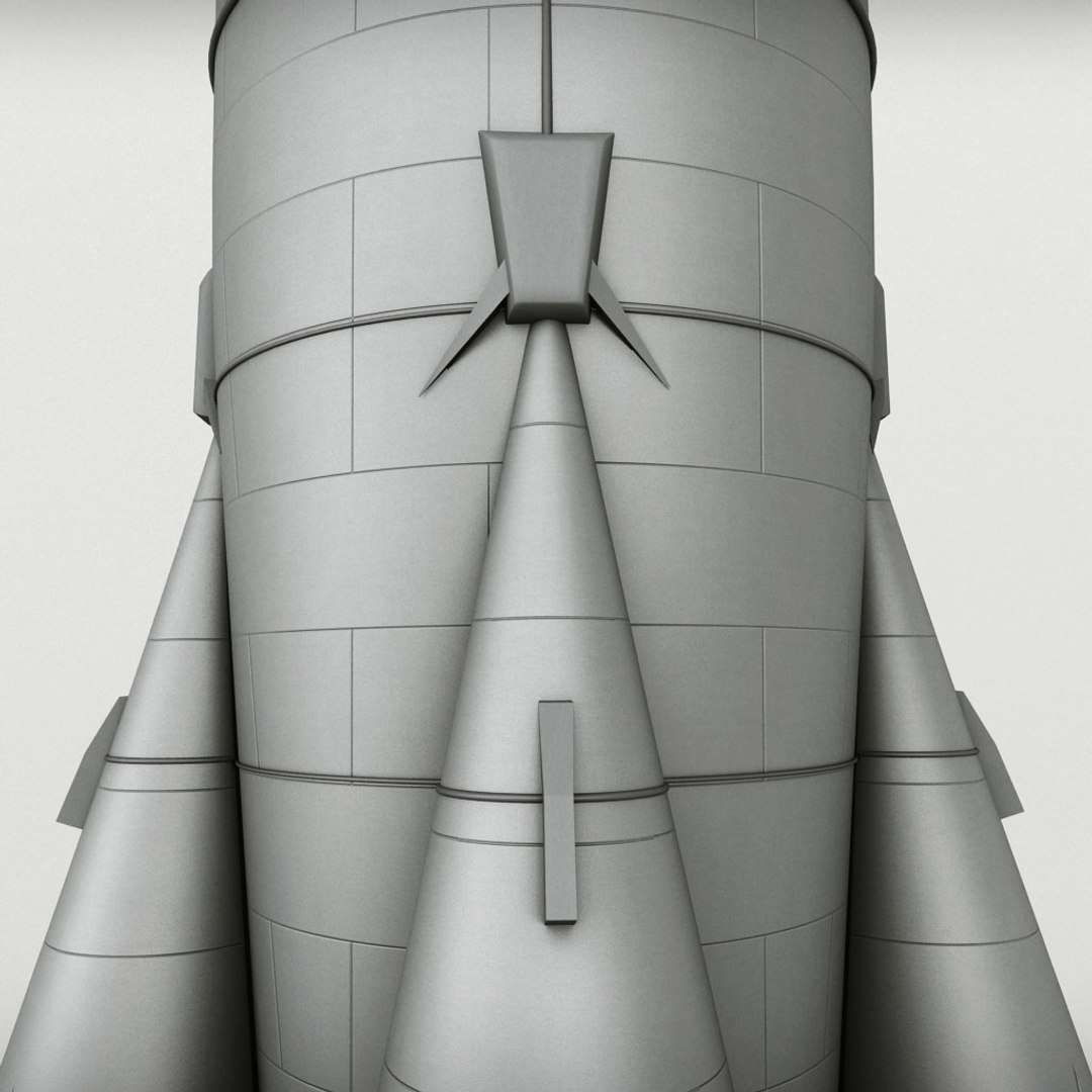 Space Launcher Progress Soyuz-fg 3ds