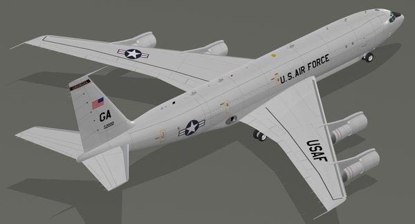 3d model e-8c joint stars usaf
