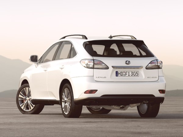 lexus rx car 3d model