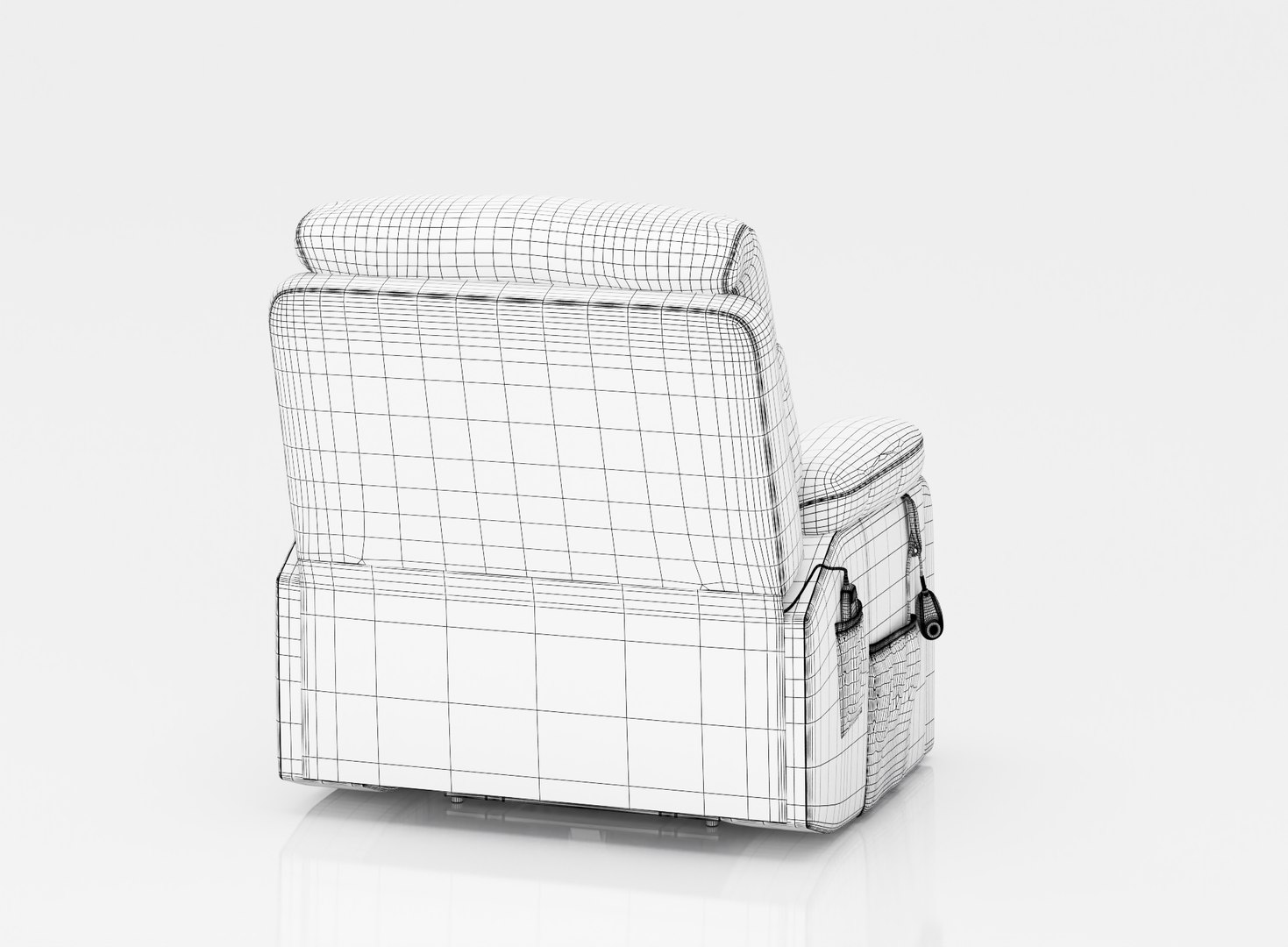 Recliner Chair 3D Model - TurboSquid 2349057