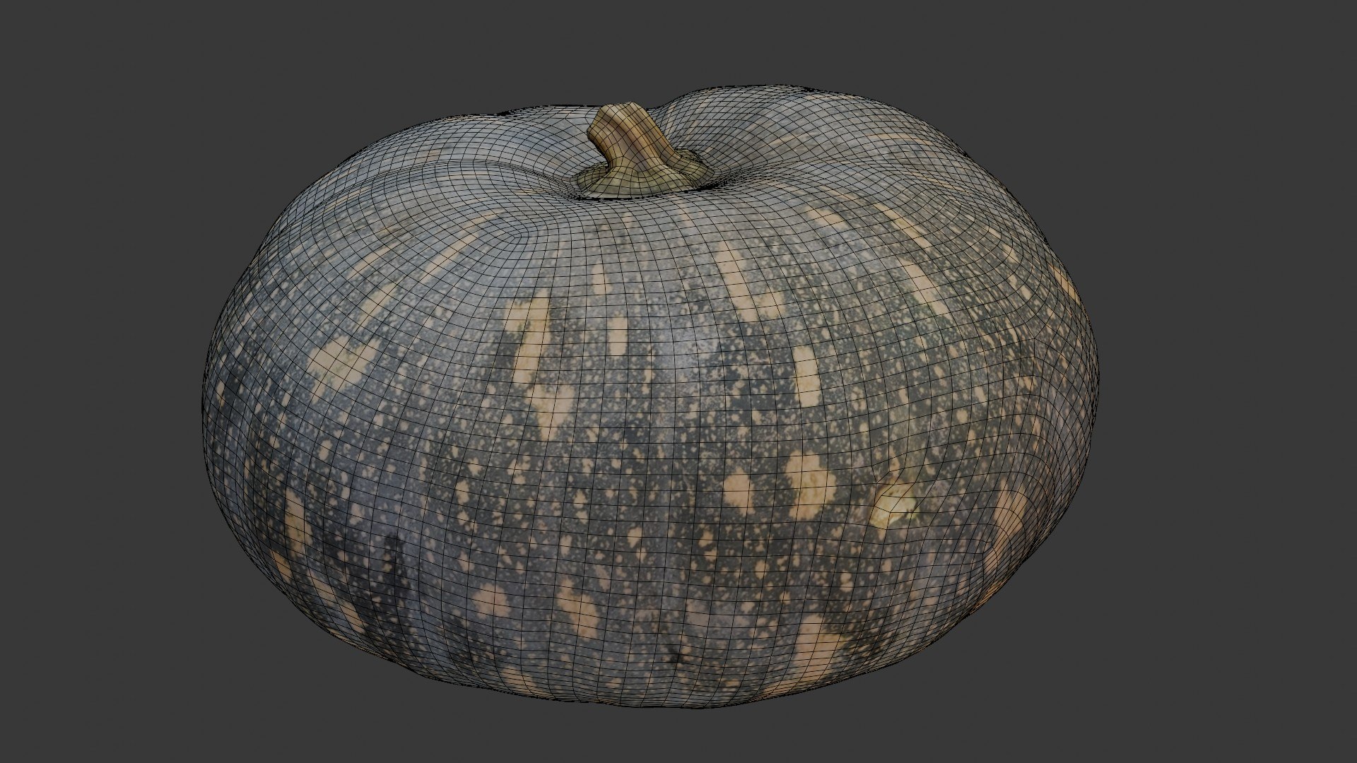 3D Green Pumpkin Scan - TurboSquid 2436033