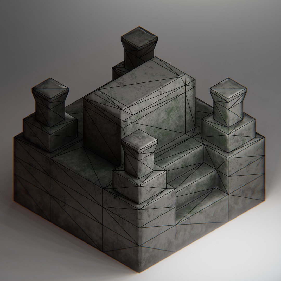 Altar With Candles 3D Model - TurboSquid 1803747