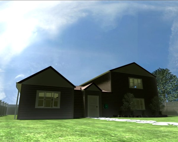 modelo 3d Casa de dos pisos - TurboSquid 451033