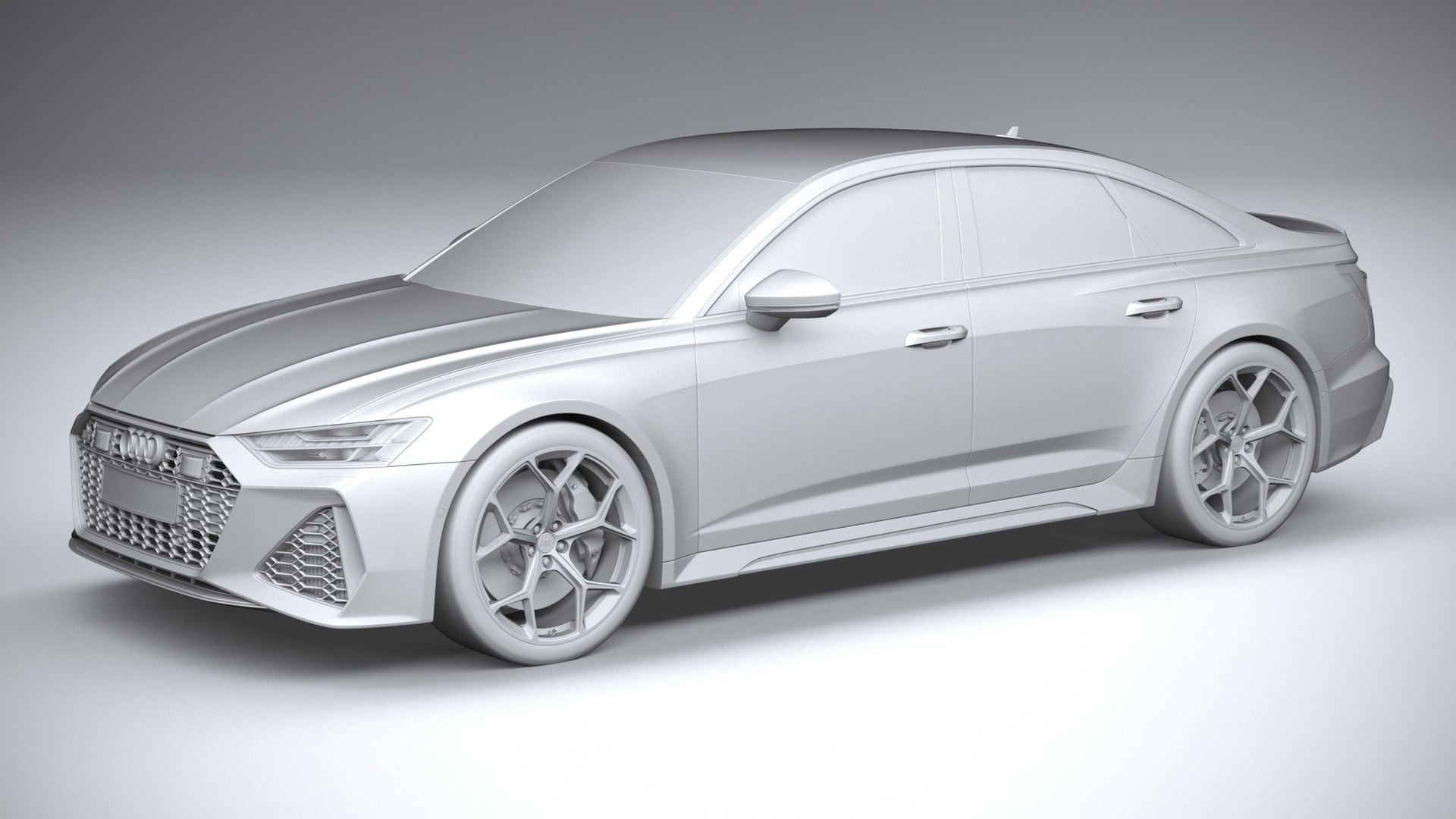 3D Audi RS6 Sedan 2024 - TurboSquid 2101637