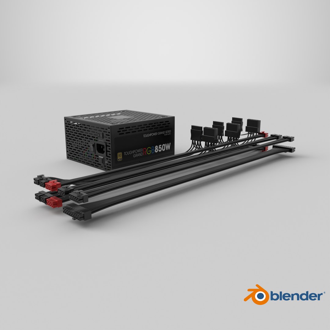 3D PC Power Supply - TurboSquid 2207108