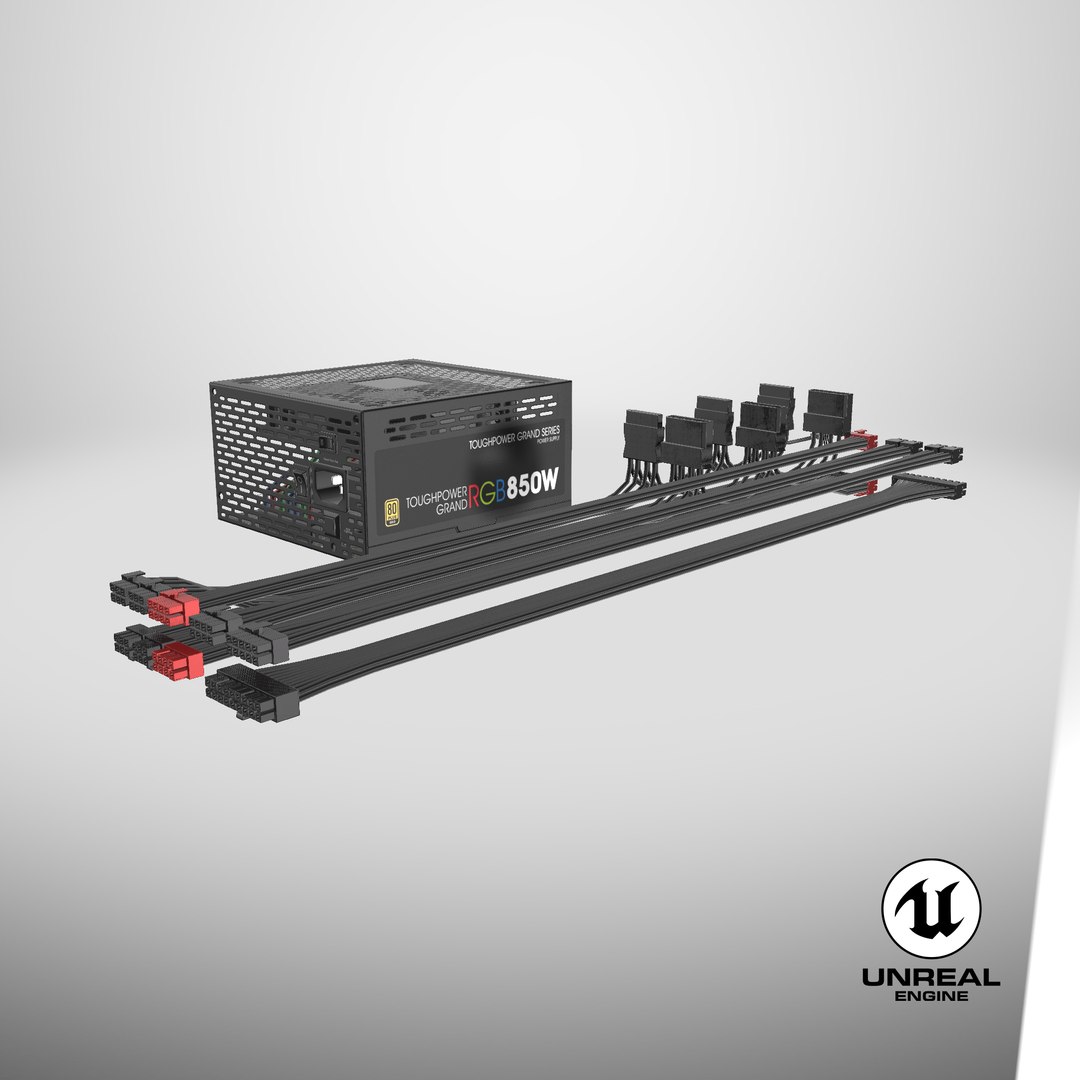 3D PC Power Supply - TurboSquid 2207108
