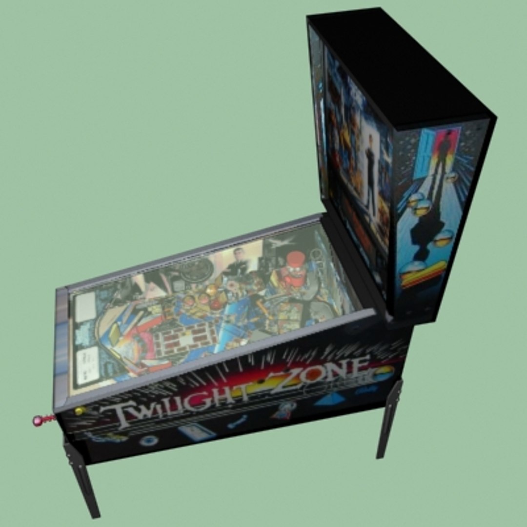 3d Classic Pinball Machine Twilight