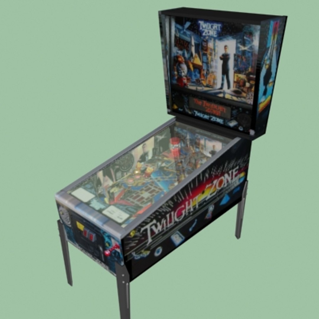 3d Classic Pinball Machine Twilight