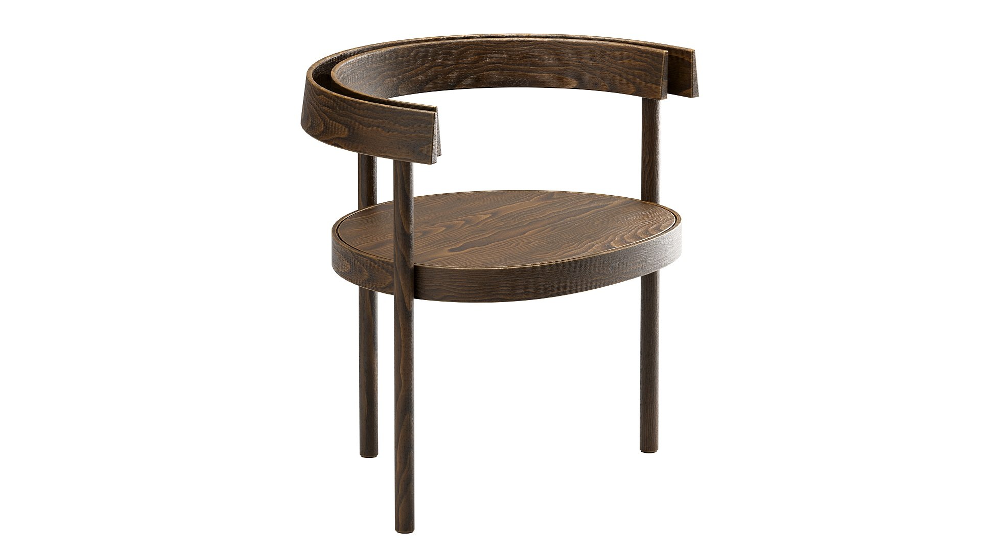 Maniera Larga II Chair 3D Model - TurboSquid 2265991