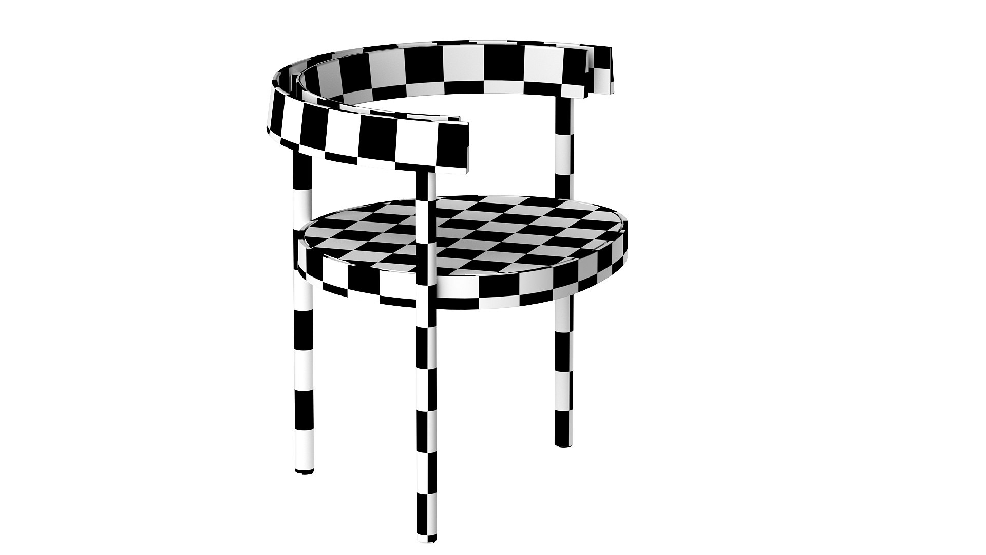 Maniera Larga II Chair 3D Model - TurboSquid 2265991