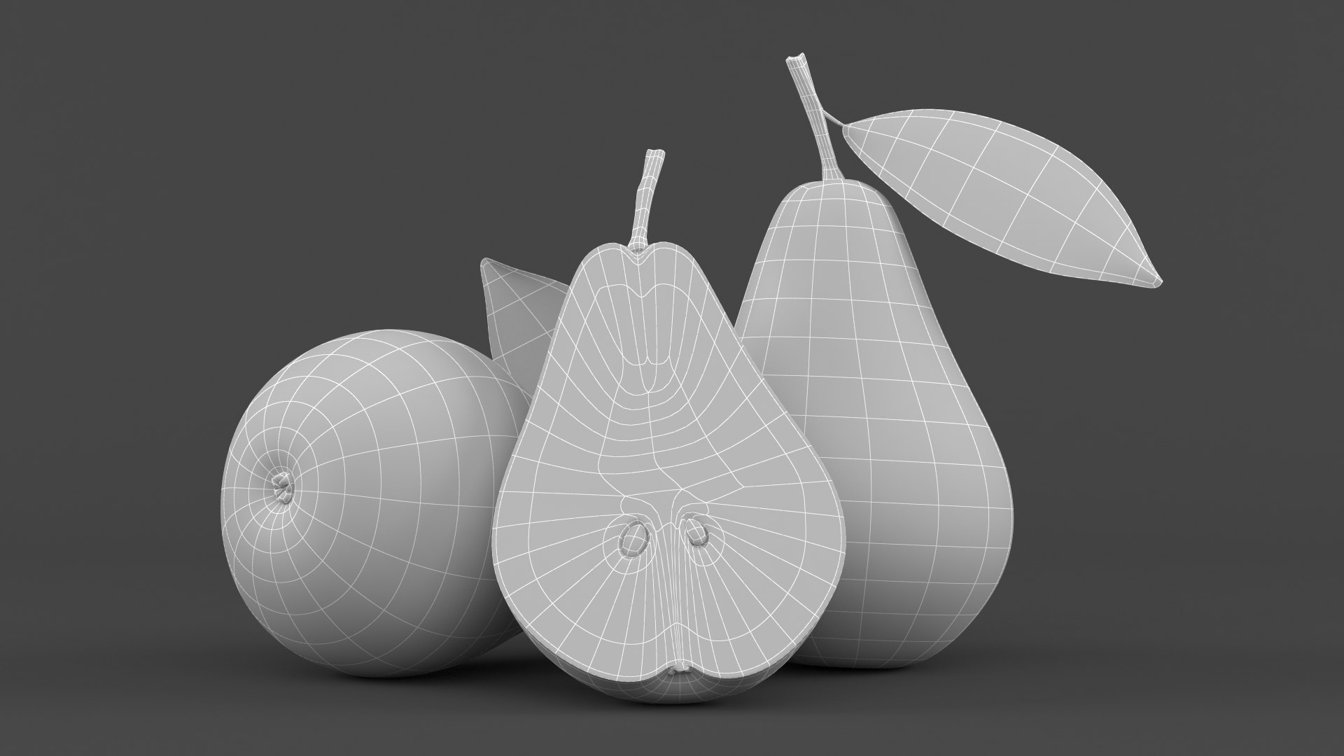 Pear Fruit Model - TurboSquid 1949205
