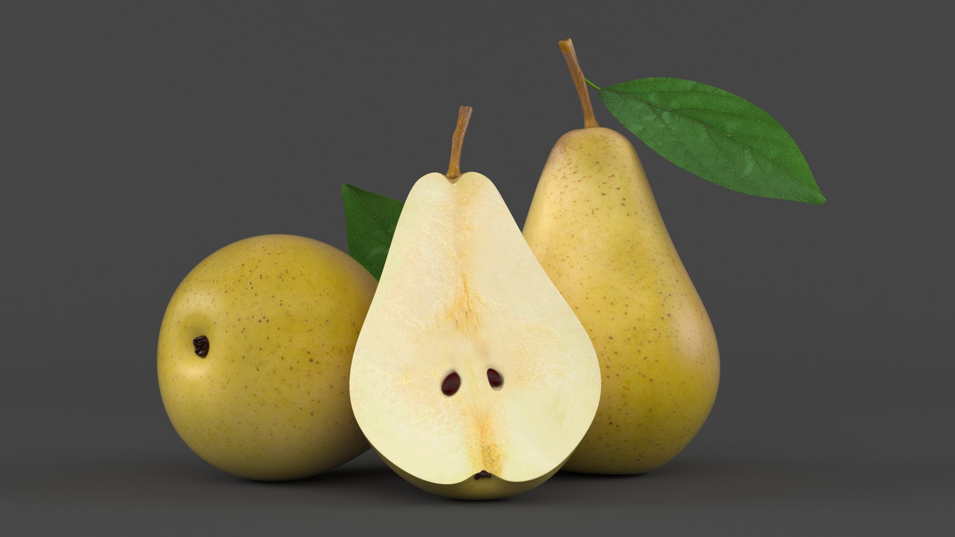 Pear Fruit Model - TurboSquid 1949205