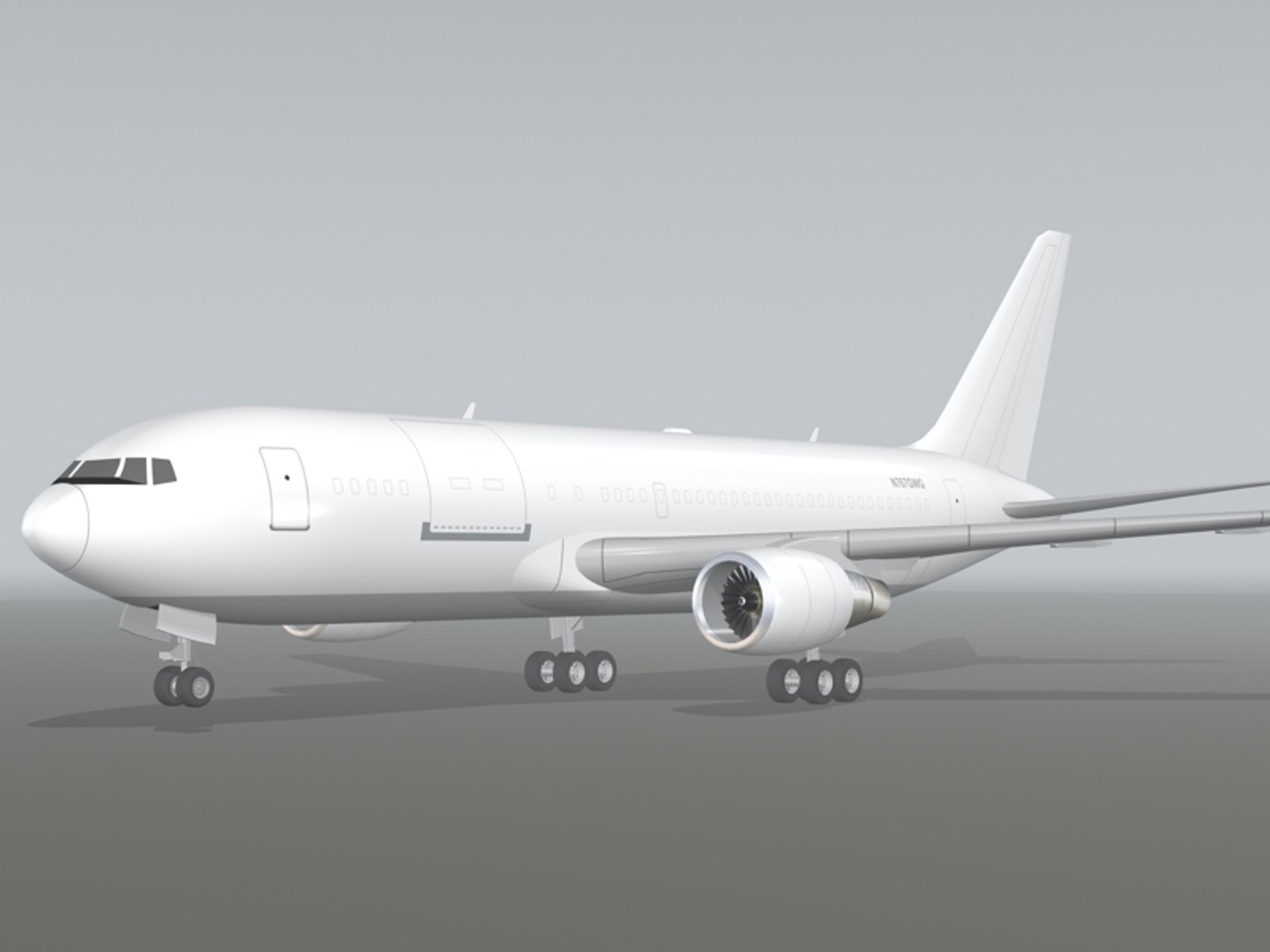 Freighter Aircraft Boeing 767-200f 3D Model - TurboSquid 1238713