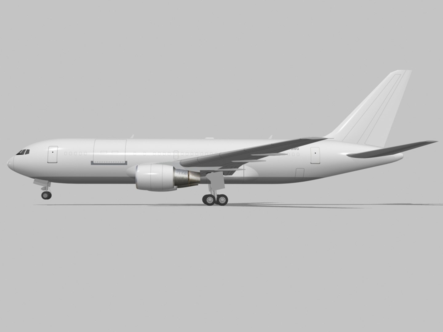 Freighter Aircraft Boeing 767-200f 3D Model - TurboSquid 1238713