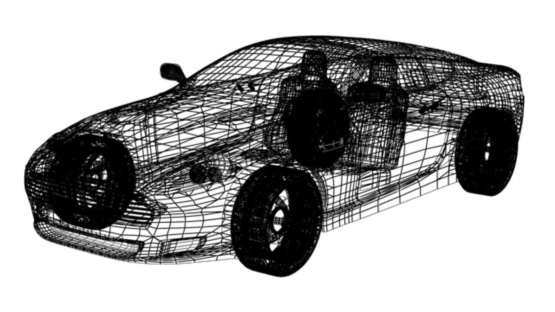 Aston Martin Db9 3d Model