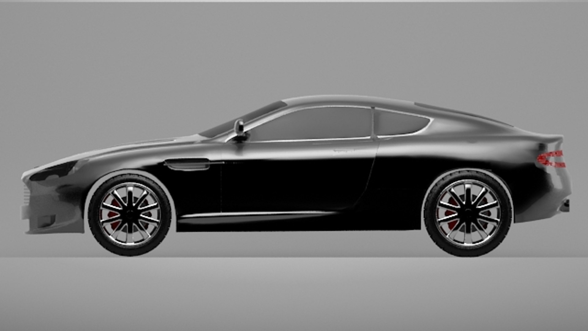 Aston Martin Db9 3d Model
