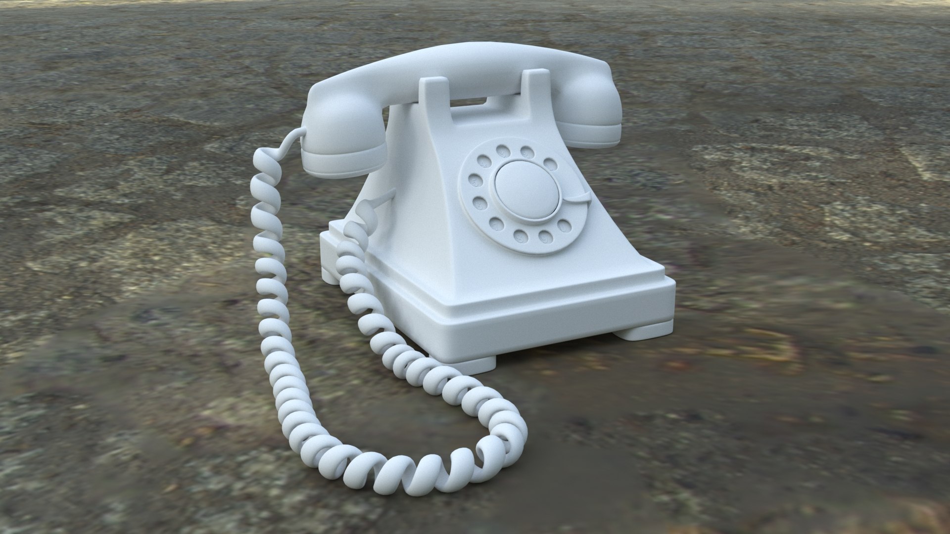 Old Phone 3D Model - TurboSquid 1178017