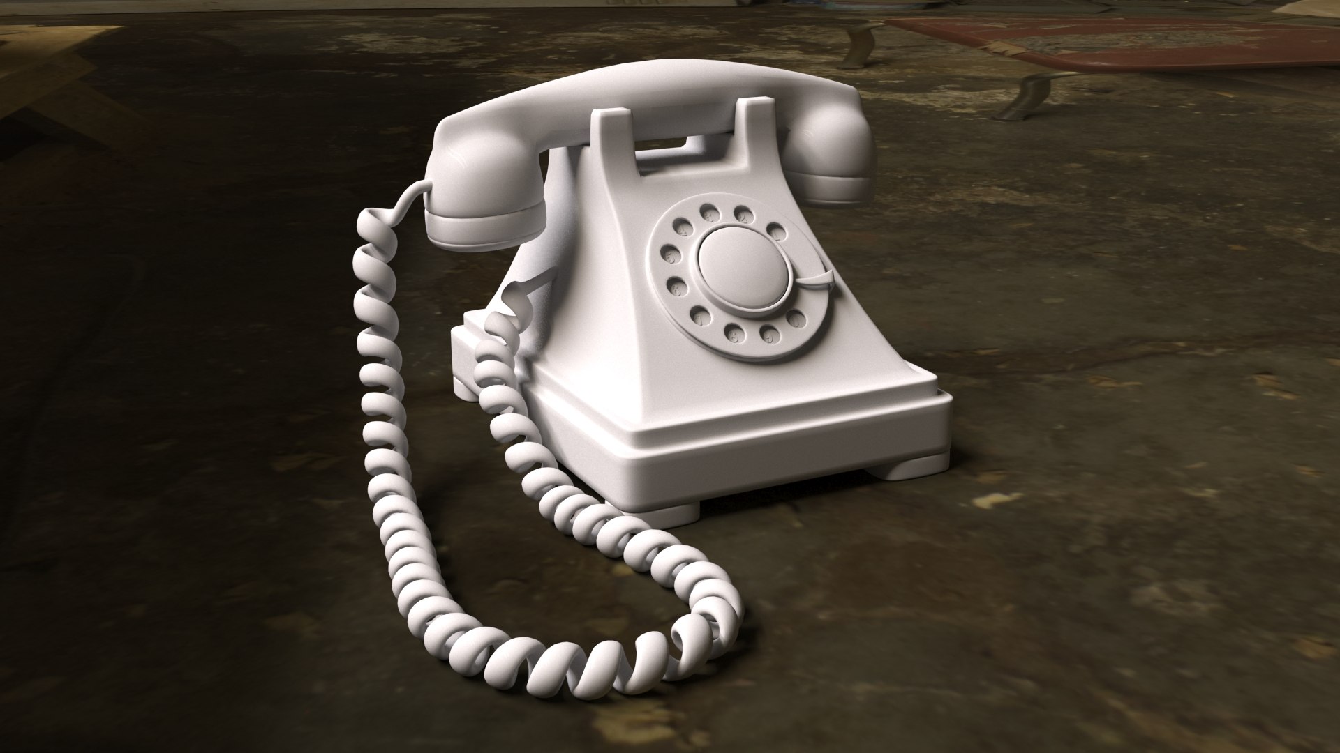 Old Phone 3D Model - TurboSquid 1178017