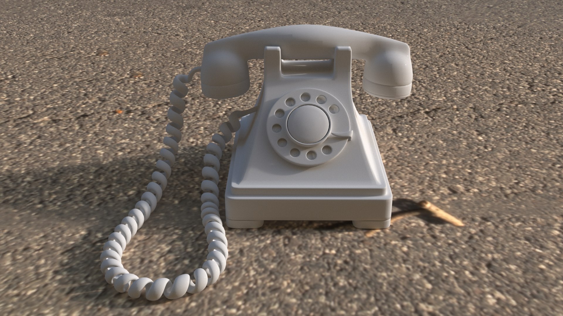 Old Phone 3D Model - TurboSquid 1178017