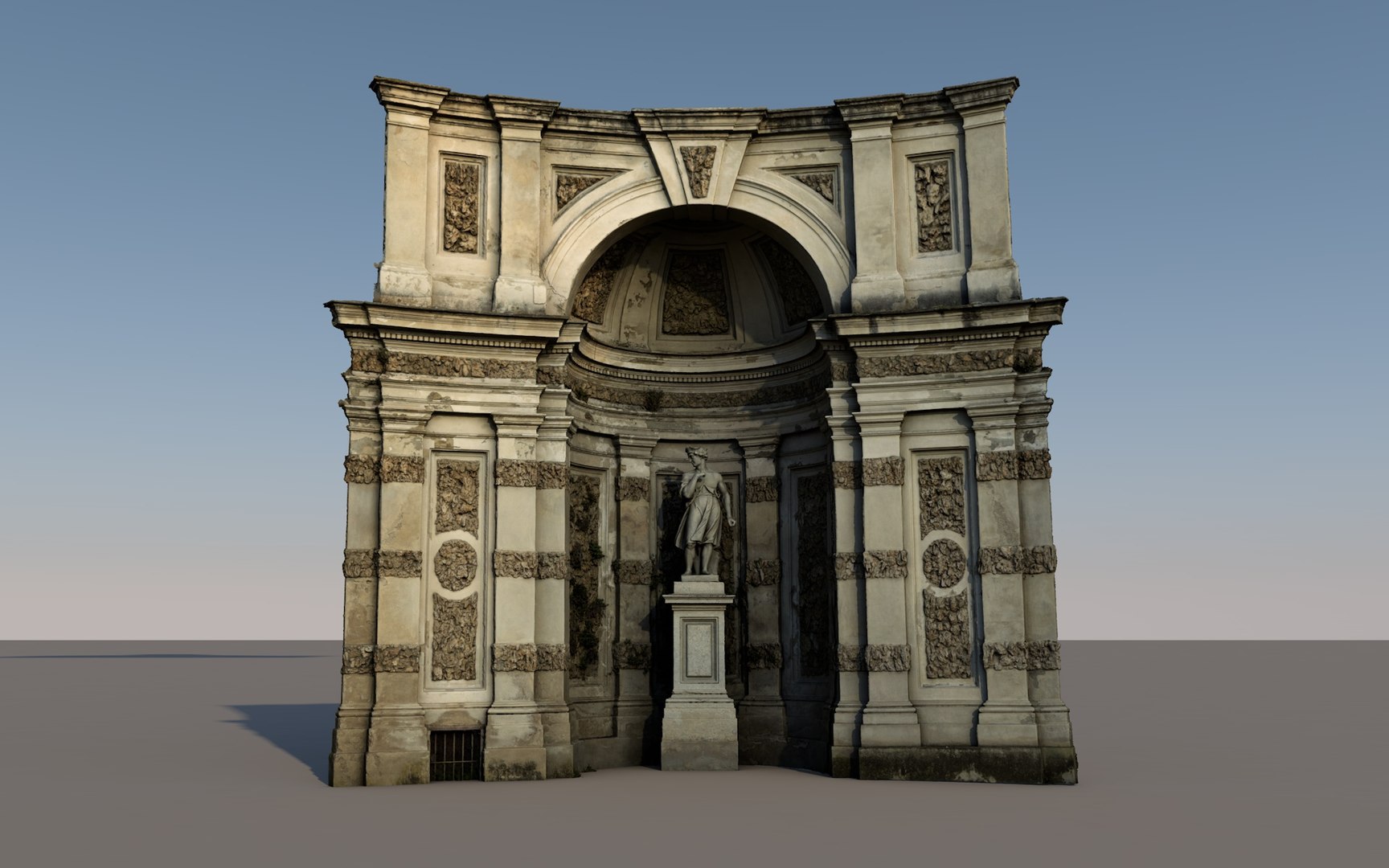 3D Scan Niche Model - TurboSquid 1705111