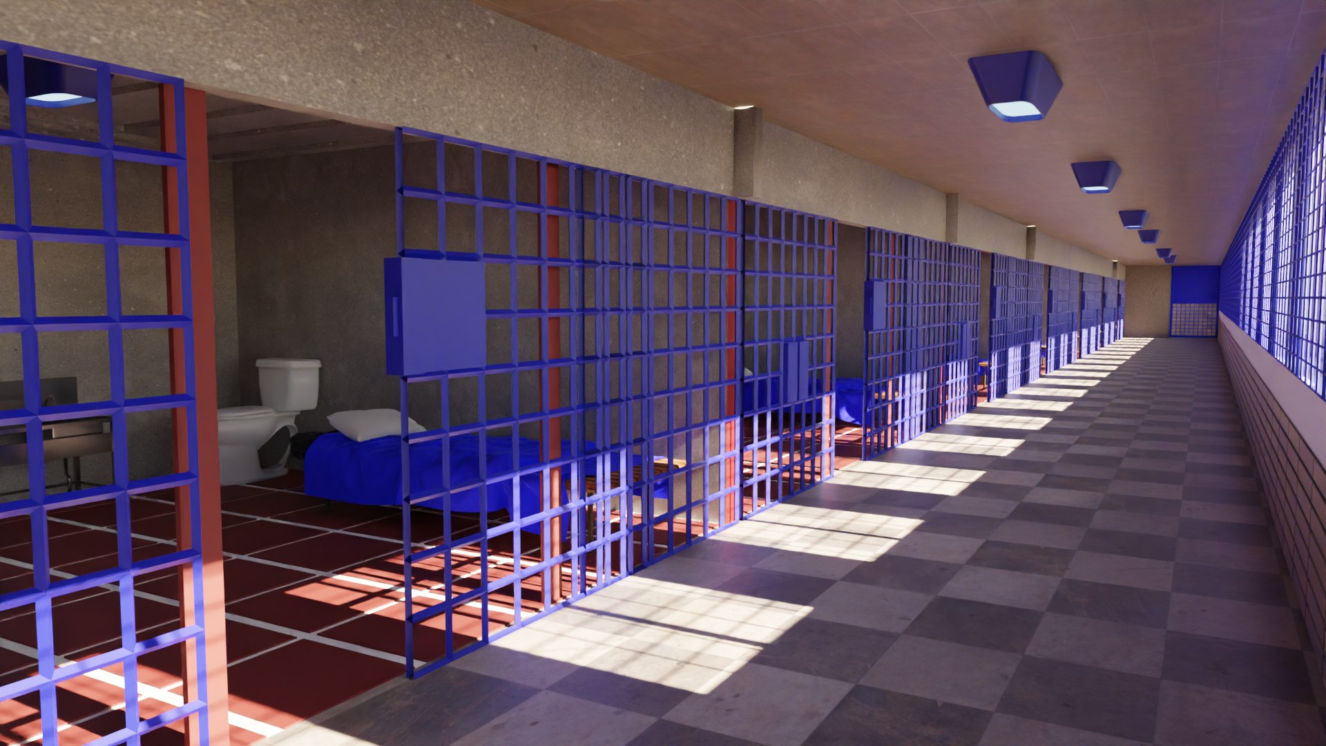 Prison 3D - TurboSquid 2154739