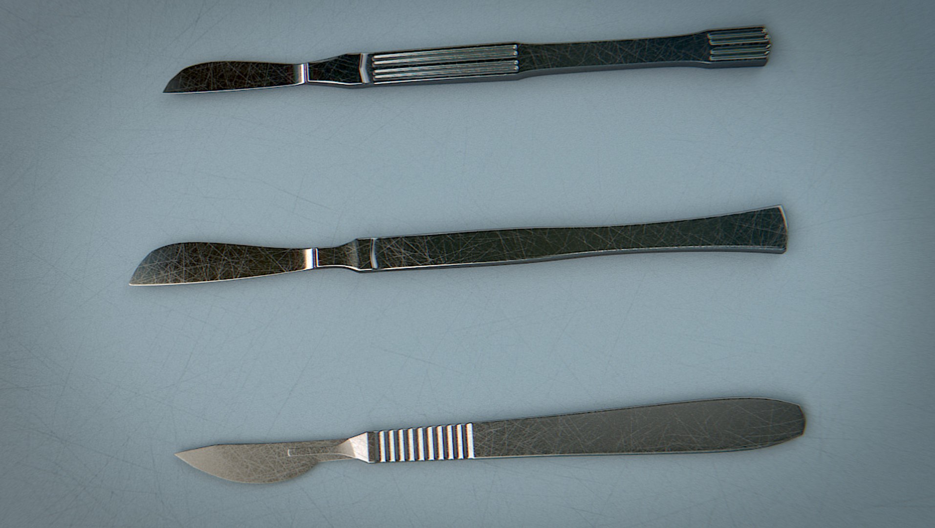 3d Model Scalpel Retractor - Medical