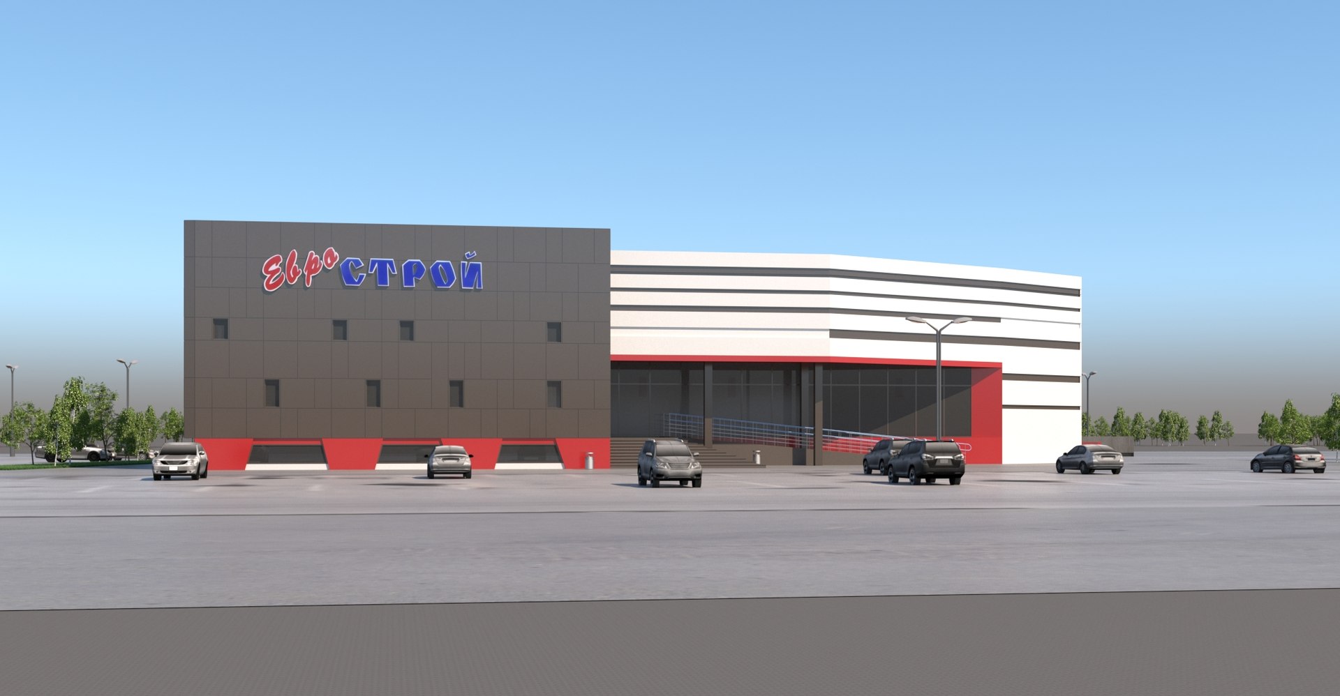 3D Shopping Center - TurboSquid 1233277