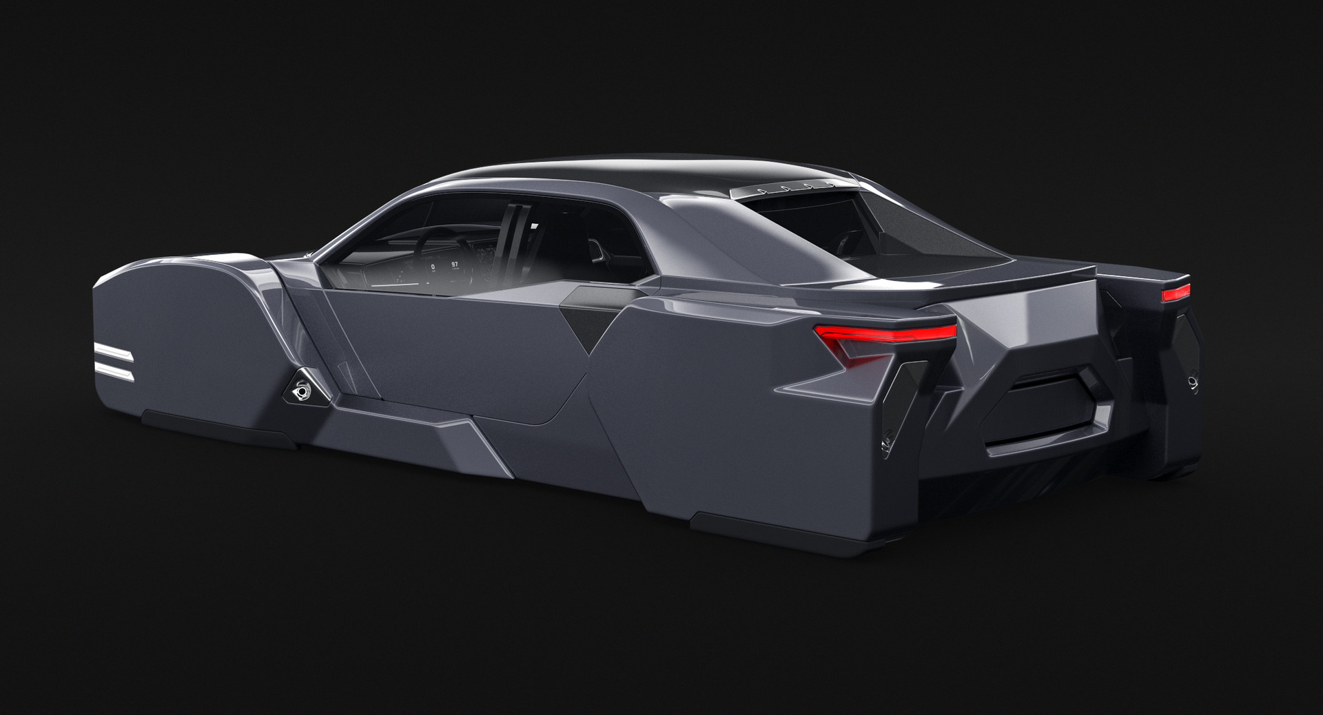 3D future hover car model - TurboSquid 1439898