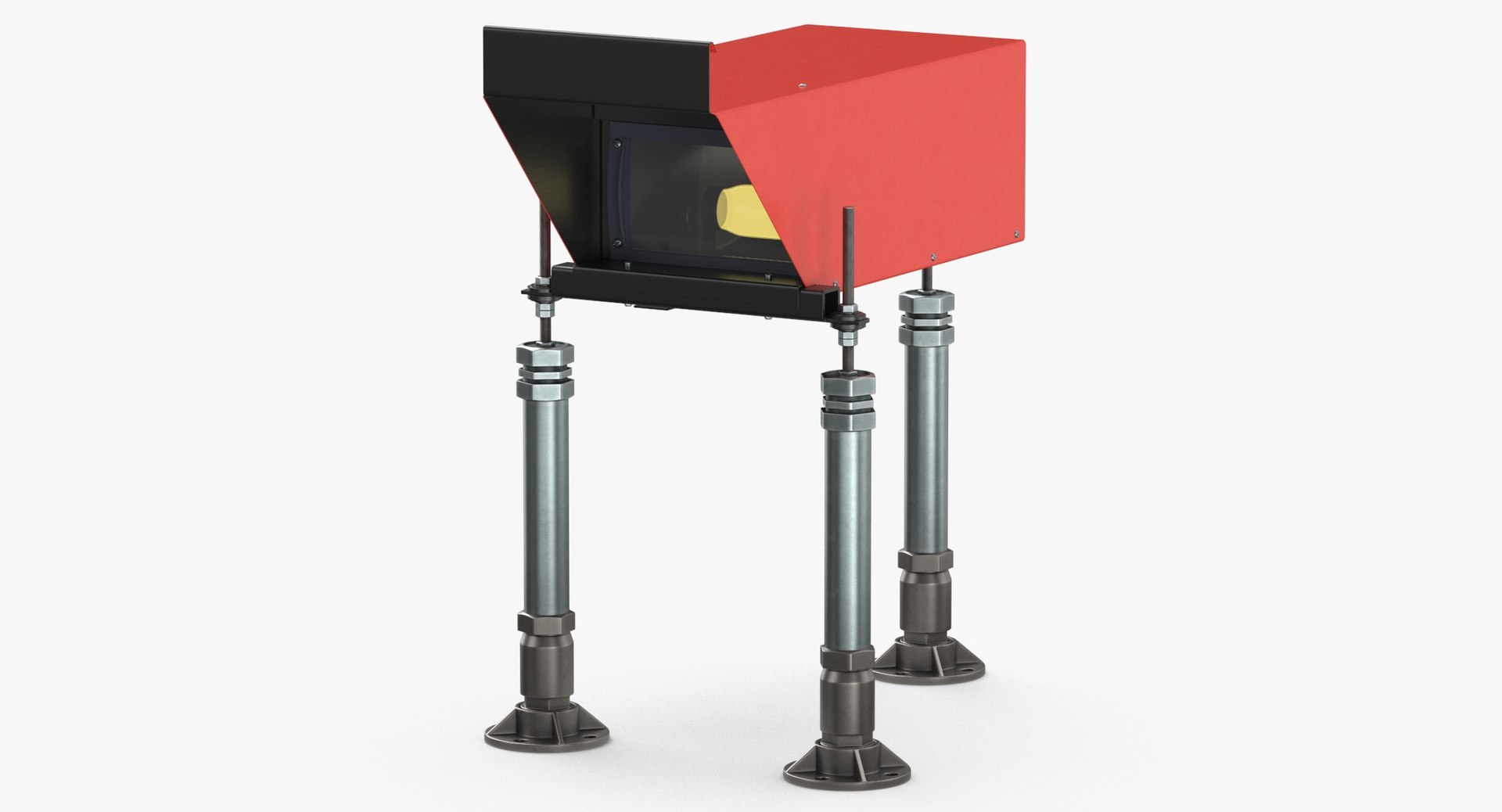 3D Model PAPI Lights Type 01 OFF Or ON Clean And Dirty - TurboSquid 2226878