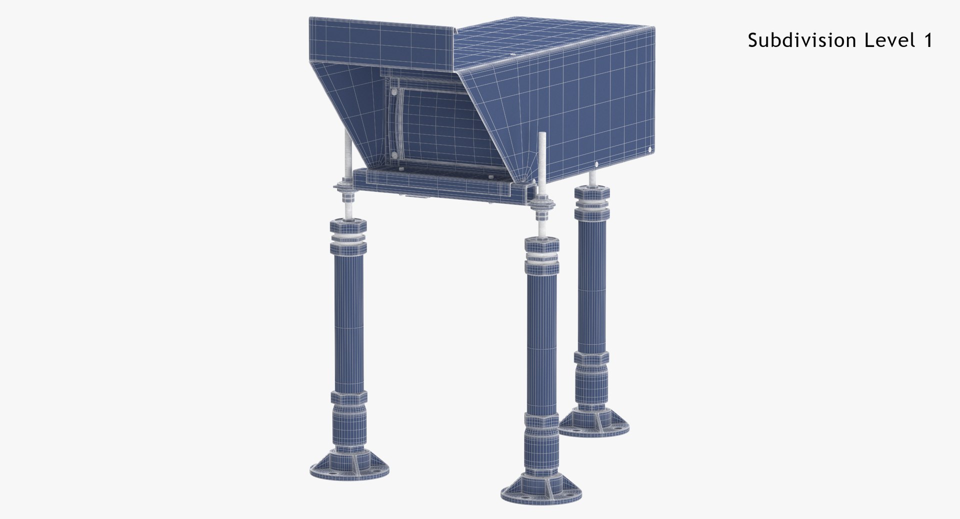 3D Model PAPI Lights Type 01 OFF Or ON Clean And Dirty - TurboSquid 2226878