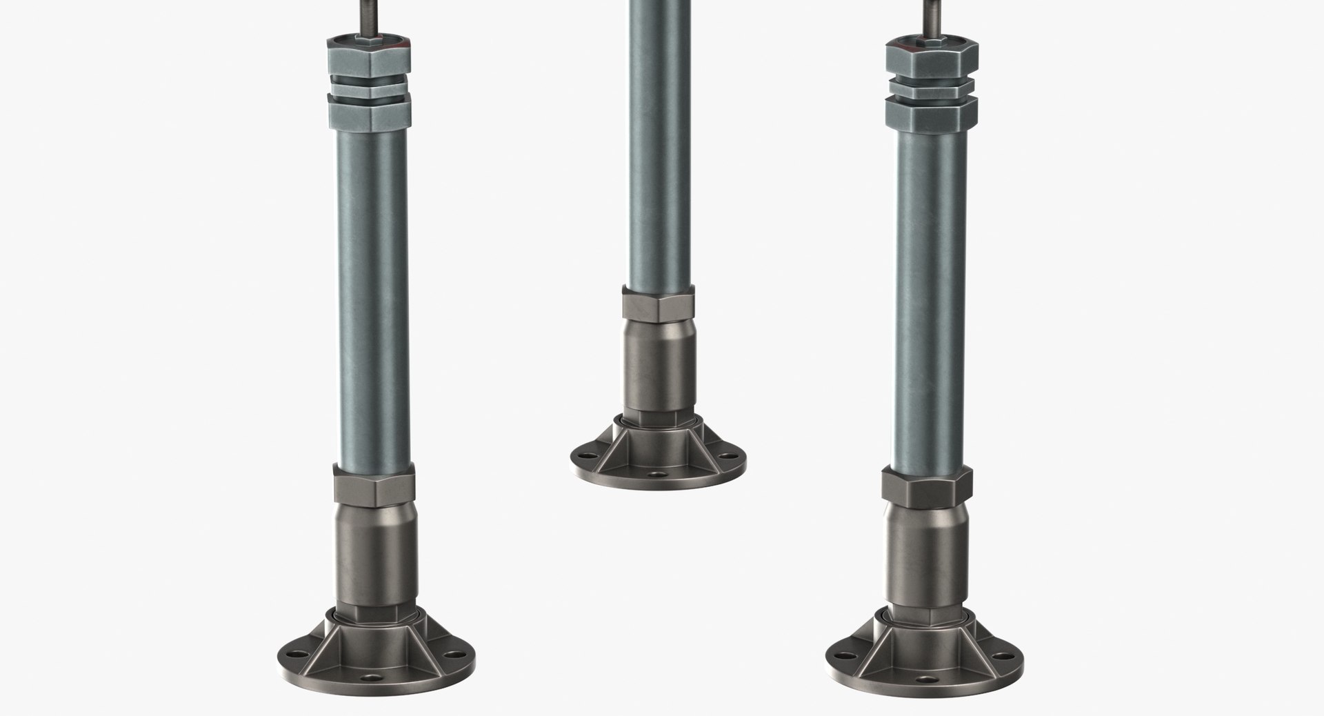 3D Model PAPI Lights Type 01 OFF Or ON Clean And Dirty - TurboSquid 2226878