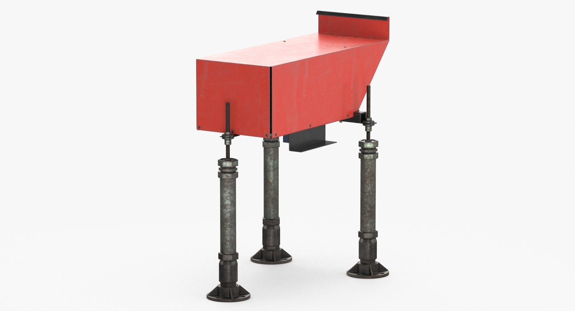 3D Model PAPI Lights Type 01 OFF Or ON Clean And Dirty - TurboSquid 2226878