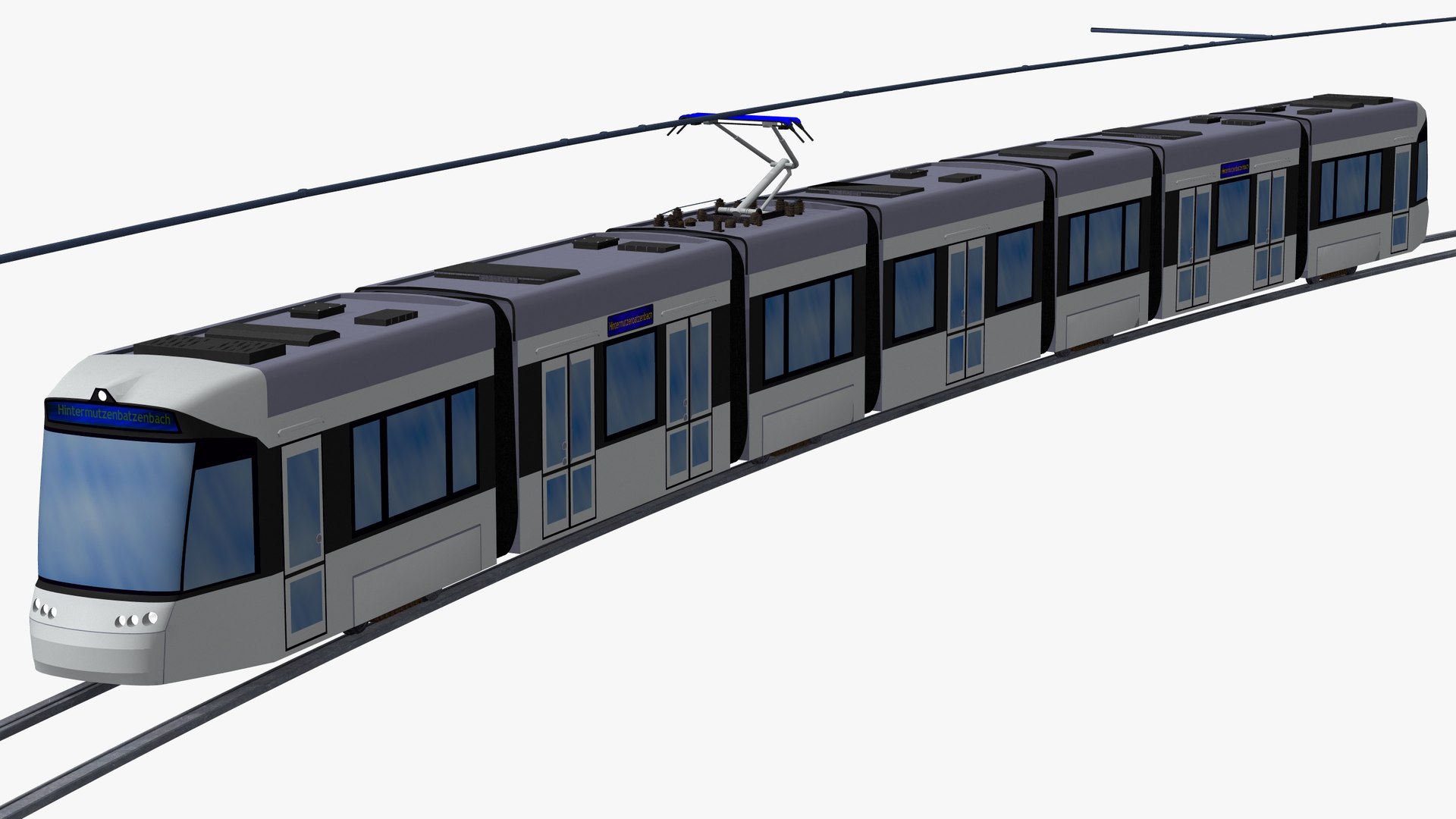 Tram - Stadler Tramlink 3D Model - TurboSquid 2043875