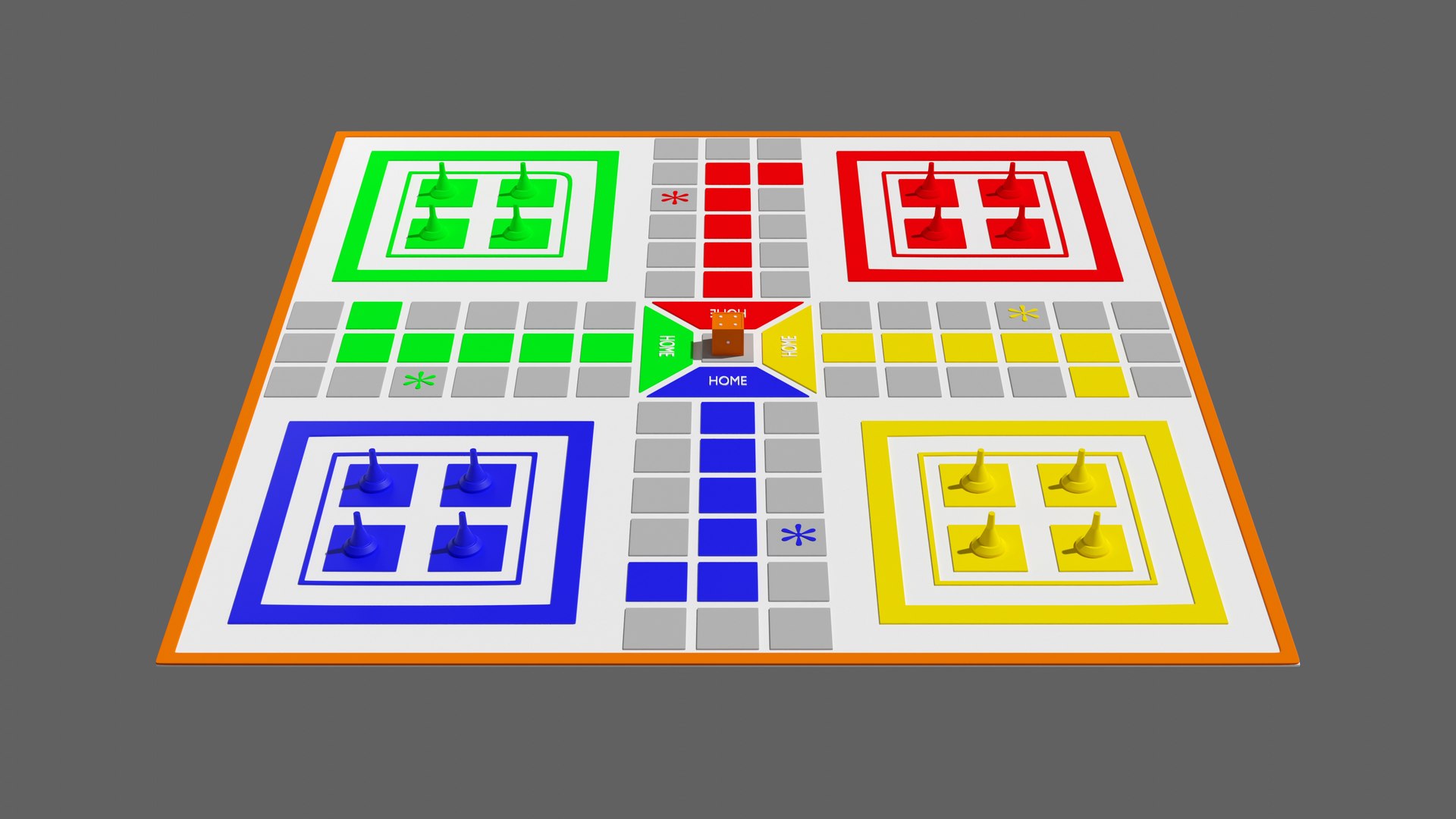 Ludo Board 3D - TurboSquid 1686291