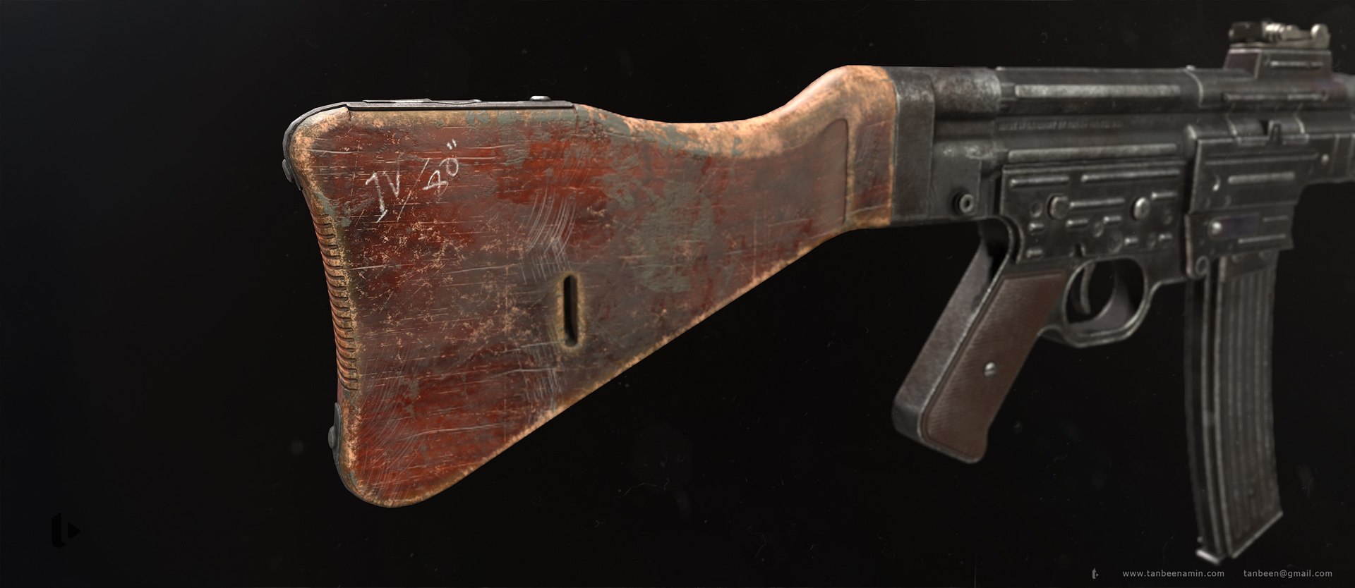 3D Sturmgewehr 44 - MP 44 - German WWII Assault Rifle - TurboSquid 2395640