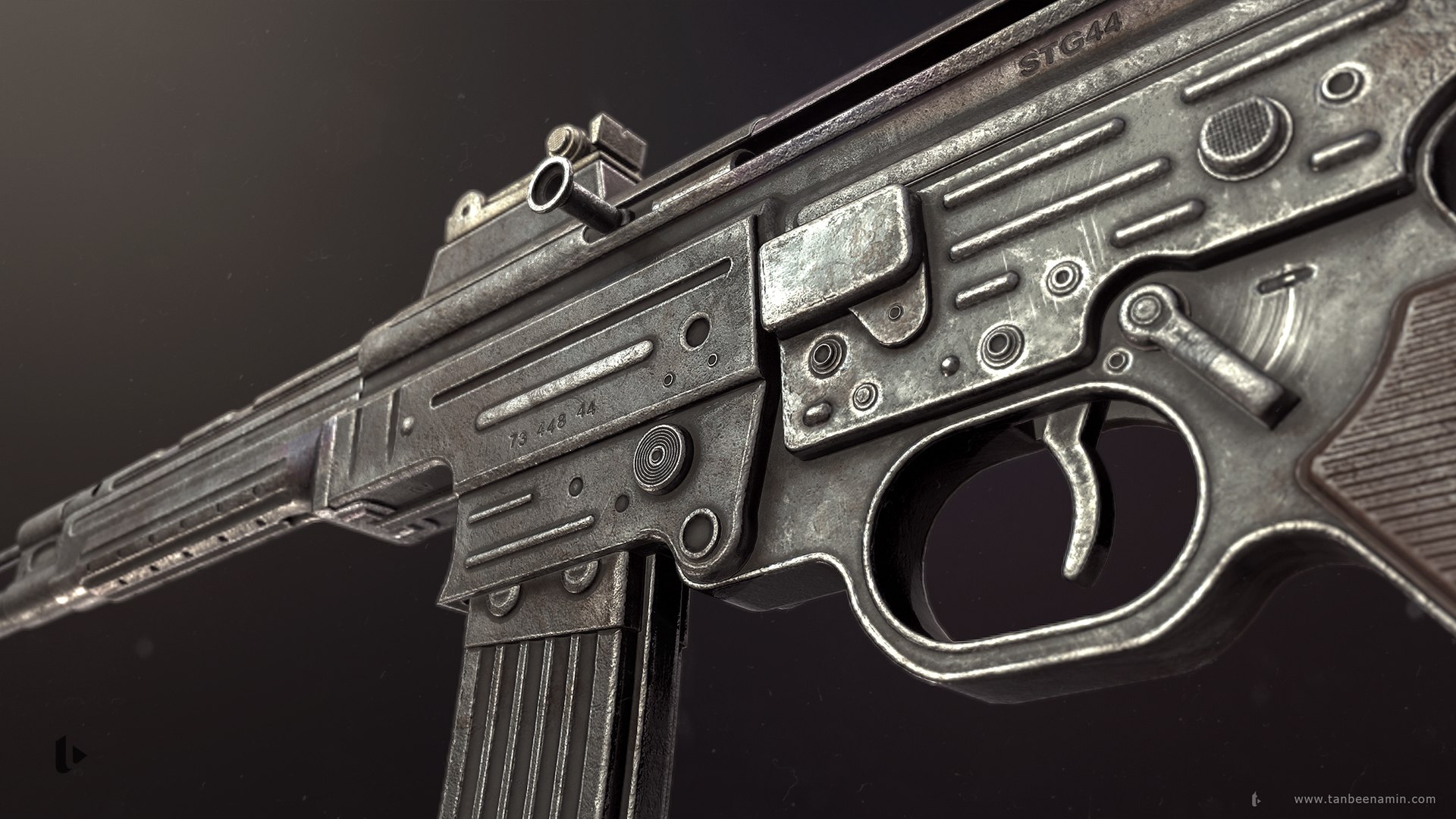 3D Sturmgewehr 44 - MP 44 - German WWII Assault Rifle - TurboSquid 2395640